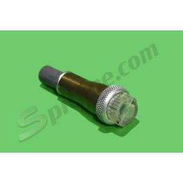 Luce spia blu unipolare (ghiera ad impanare) per cruscotto Fiat vari ...