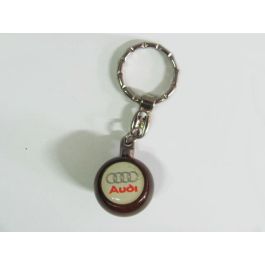 Portachiavi sferico color ambra logo Audi
