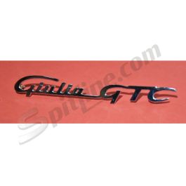 Scritta "Giulia GTC" (mm 180) per Alfa Romeo Giulia GT Cabriolet ('65-'66)